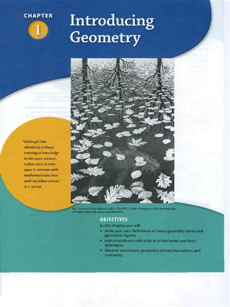 Geometry Chapter 1 Pdf