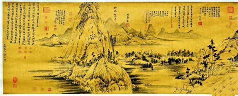 富春山居图赏析1000字 富春山居图美术鉴赏 富春山居图赏析300字 大山谷图库