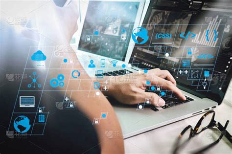 编写软件开发人员使用 Ar 新设计仪表板计算机图标的 Scrum 敏捷开发和代码叉和版本控制与响应性