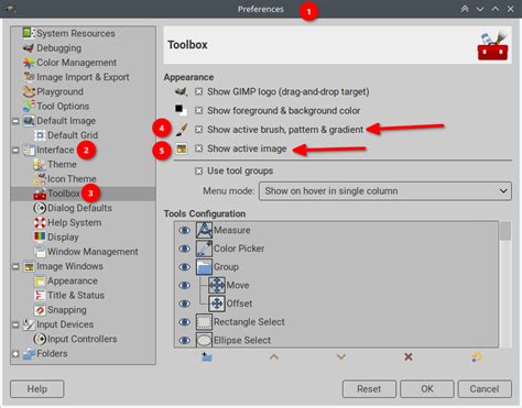 How To Display Active Image Brush Area In Toolbox Applications Gnome Discourse