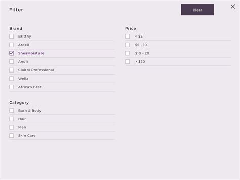 how to make dynamic filter options for products in andorid · issue 152