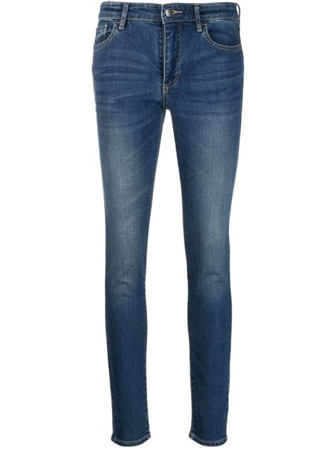 Armani Exchange mid-rise Skinny Jeans | Blue | FARFETCH
