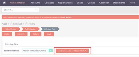 User Guide Suitecrm 8x Auto Populate Fields