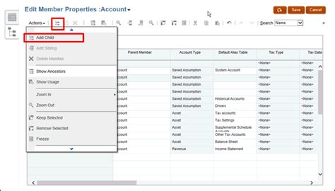 Editing Member Properties Using The Simplified Dimension Editor
