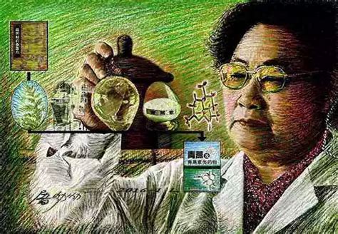 屠呦呦手抄报图片 呦呦人物简笔画 呦呦报怎么画 大山谷图库