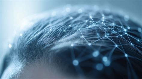 Visualizing Neural Networks On Human Brain Surface Stock Illustration Illustration Of Science