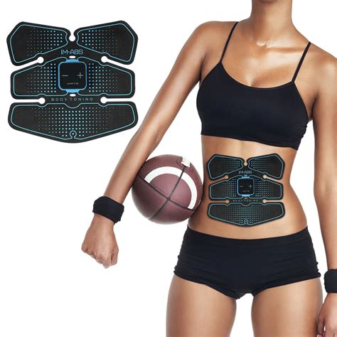 Buy Abdominal Toning Belt Ab Wireless Muscle Stimulator Trainer Abdominal