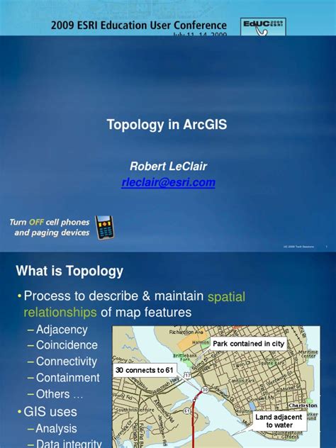 Arcgis Topology User Conf09 Ppt Esri Arc Gis