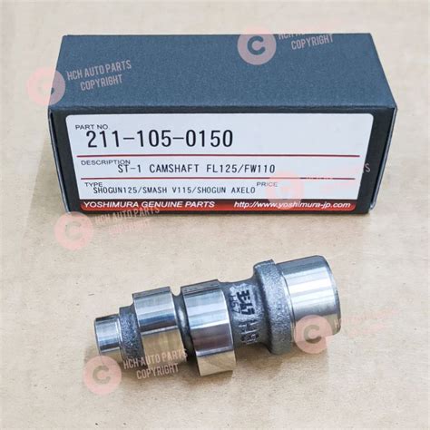 Yoshimura Cam Shaft Suzuki Smash V115 Shogun Axelo Shogun 125 100 Yoshimura Japan