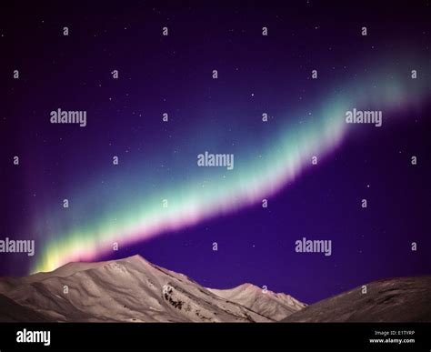 Northamerica Alaska Brooks Range Aurora Borealis Hi Res Stock Photography And Images Alamy