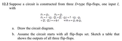 Solved 122 ﻿suppose A Circuit Is Constructed From Three