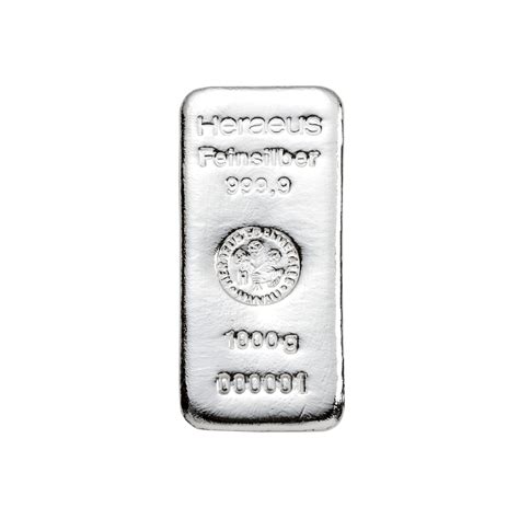 1 Kg Silvertacka Heraeus Capitaurum