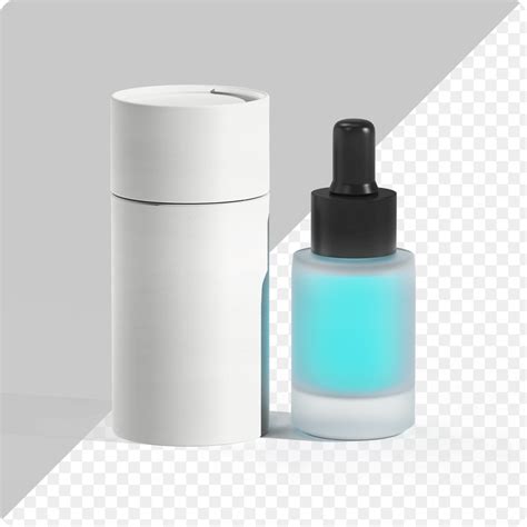 코스메틱 앰플 And 패키지 목업 1 프루티드 디자인 무료 목업과 디자인 리소스를 다운로드 받으세요