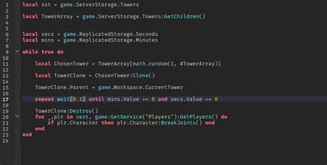 What Can I Use Instead Of While True Do Rrobloxgamedev