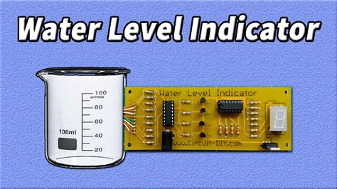 Water Level Indicator Circuit Using Arduino