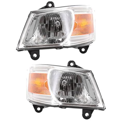Damaijoy Leftdriver Side Headlight Lamp Heavy Duty Abs Plastic Housing