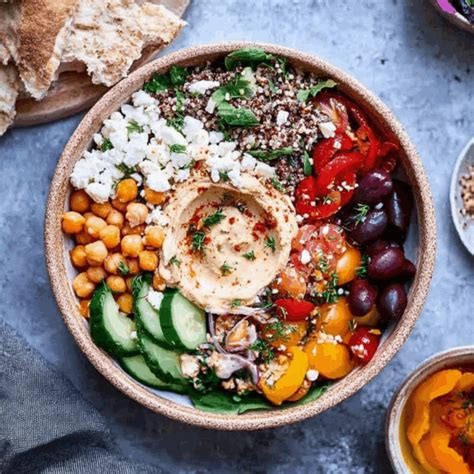 Mediterranean Bowl Easy Healthy Recipe 5 Ingredients Recipe Maestro
