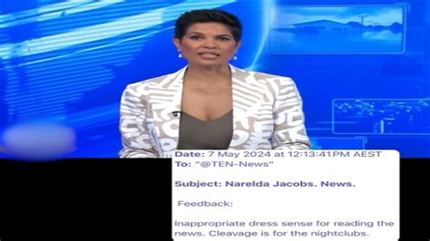 न्यूज एंकर का ड्रेस देख दर्शक ने चैनल को कर दिया मेल स्क्रीनशॉट हुआ वायरल तो लोगों ने दिया ऐसा