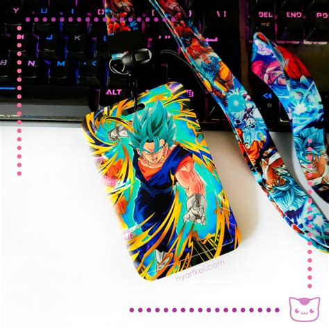 Porta Carnet Dragon Ball Z Vegito Blue Nyart Kei