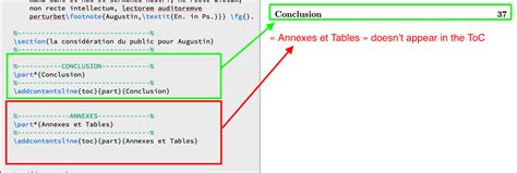 Table Of Contents The Memoir Class Using Addcontentsline Toc Part Within Memoir Tex