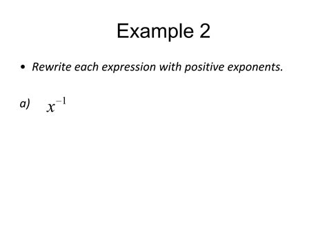 Exponential Form Radicals Pptx