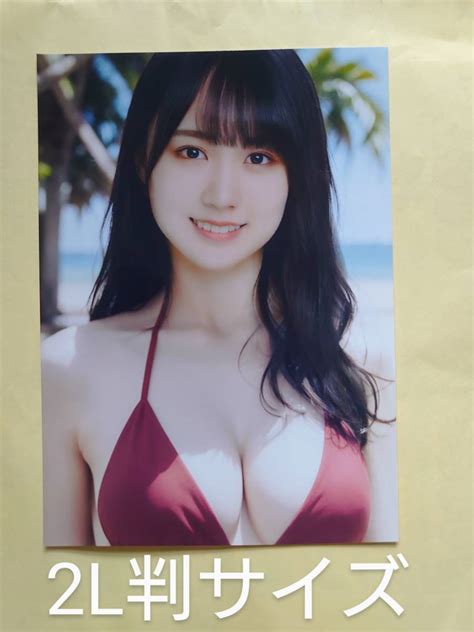 【未使用】レア セクシー ショット 乃木坂46 賀喜遥香 生写真 2l判サイズ 可愛い 笑み 水着姿 ビキニ 綺麗な デコルテ スタイル 美肌