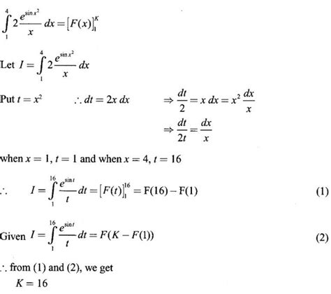 Questions And Answers Solved Problems Integral Calculus Matrices