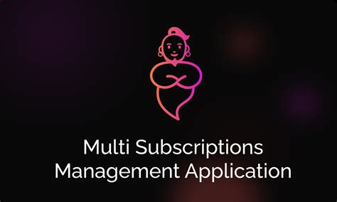 Subscription Management Application Stream Genie Figma