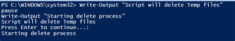 Powershell Pause Learn How Did Pause Cmdlets Work In Powershell