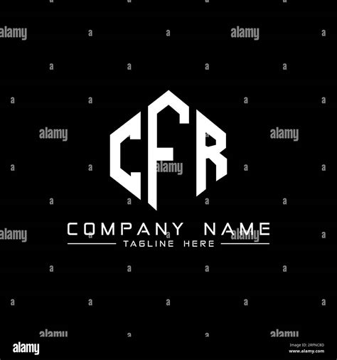 CFR Letter Logo Design With Polygon Shape CFR Polygon And Cube Shape Logo Design CFR Hexagon
