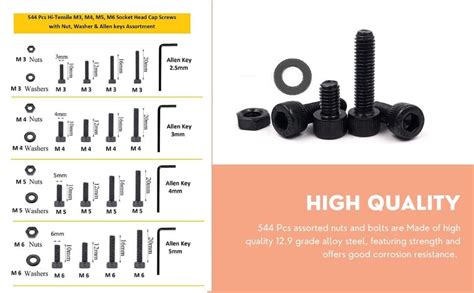 Buy Epi Torque The Epic Torque Doityourself Hi Tensile 12 9 Alloy Steel Socket Head Cap Screw