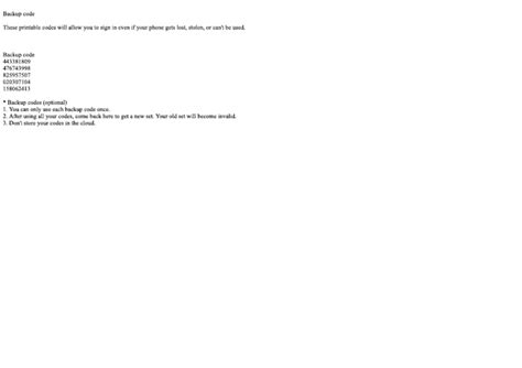 Samsung Account Backup Codes Pdf