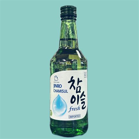 Jinro Soju Chamisul Fresh 165 Vol 350ml Yuzu Asia Online Shop