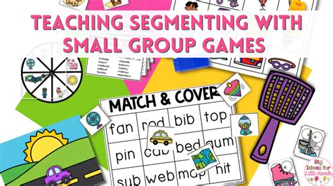 Teaching Segmenting With Small Group Games Big Ideas For Little Hands
