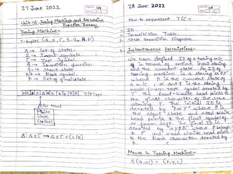 Tafl Unit 5 Aktu University Tafl Handwritten Notes 27 June 2022