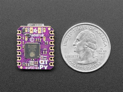Adafruit QT Py ESP32 S3 WiFi Dev Board With STEMMA QT 8 MB Flash No