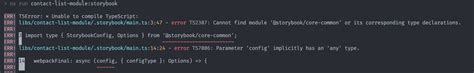 Nrwl Angular Storybook Configuration Miss To Install Storybook Core