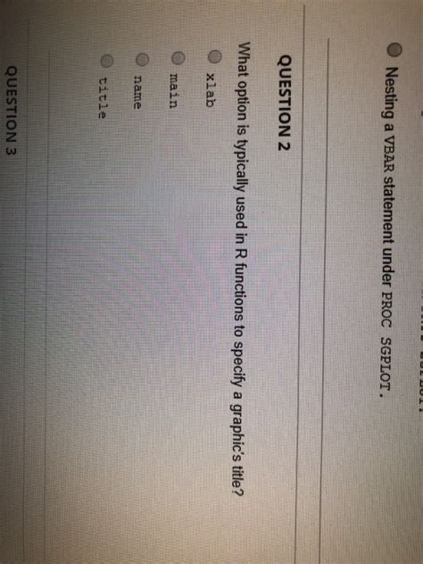 Solved O Nesting A Vbar Statement Under Proc Sgplot