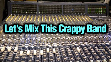 Analog Mixing What Individual Mics Sound Like Youtube