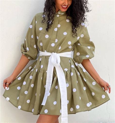 مدل لباس مجلسی خال خالی شیک و خاص از جدیدترین های سال 2024