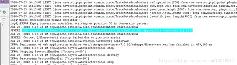 【报错】tomcat 能启动但是项目没有部署，one Or More Listeners Failed To Start Csdn博客