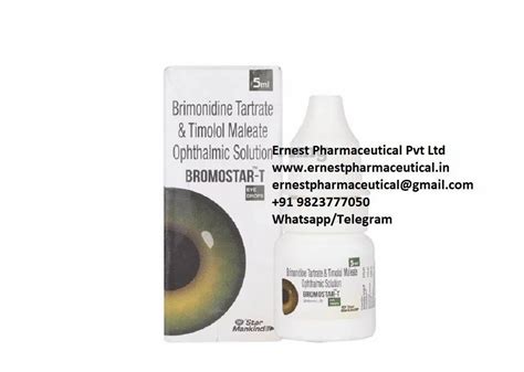 Timolol Brimonidine Eye Drops Packaging Size 5 Ml At Rs 162piece In Nagpur