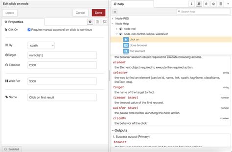 Github Simonradiernode Red Contrib Simple Webdriver Simplewebdriver Nodes For Node Red