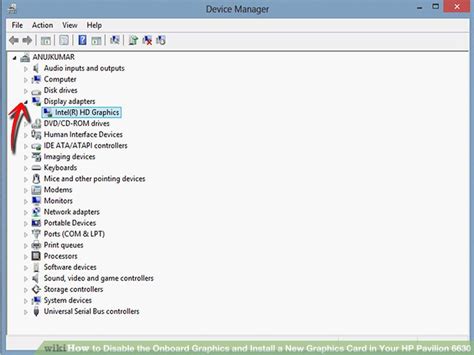 How To Disable The Onboard Graphics And Install A New Graphics Card In Your HP Pavilion