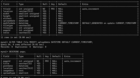 Comic Pages Part 2 Implementing Tables In Mysql