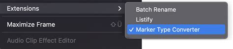 Marker Type Converter Plugin For Adobe Premiere Pro