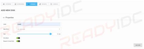 How To Add Disk And Create Partition Disk Readyidc Service 24 Hour Support