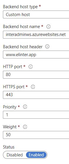 Is Azure Frontdoor Classic Compatible With App Service Microsoft Qanda