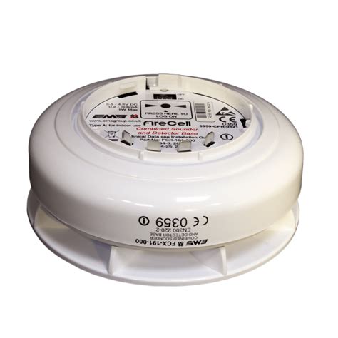 Fusion Wireless Detector Base W Sounder Sonic Fire And Security Ltd