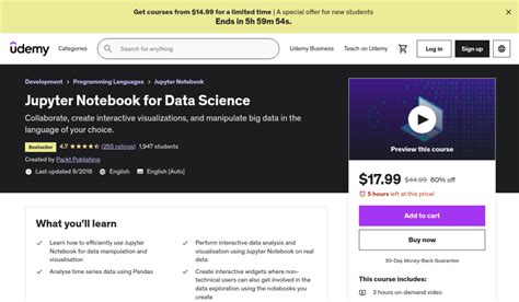 the best jupyter online courses